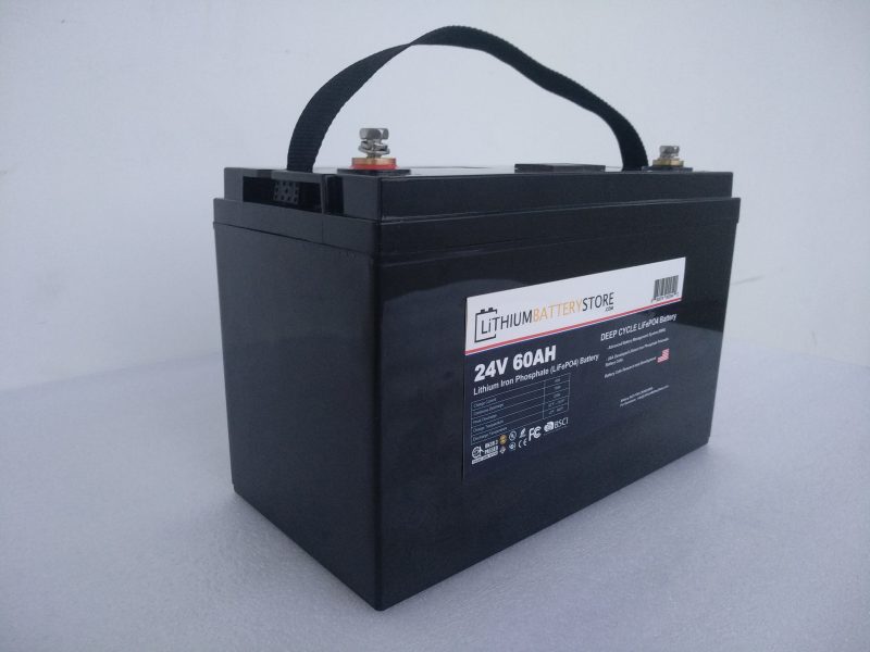 24v 60 AH LBS LiFePO4 Battery - Lithium Battery Store